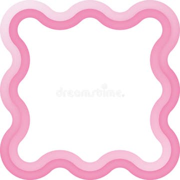 Wave frame (vector) stock vector. Illustration of embellish - 6725068