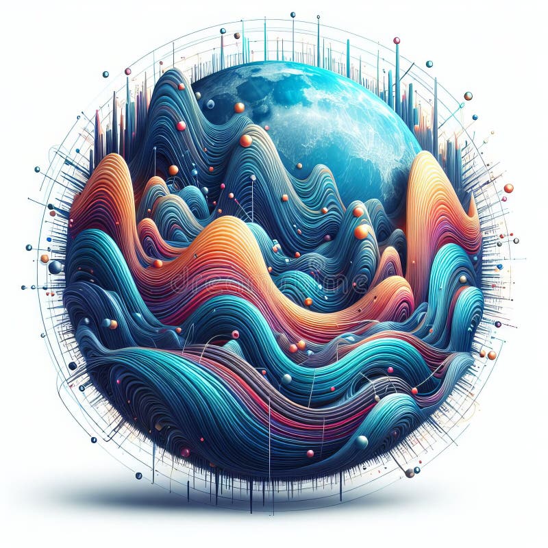 Wave Frequency the Number of Wave Cycles Passing a Fixed Pont Stock ...
