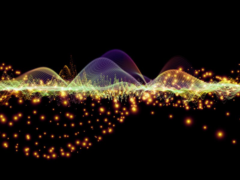 Petals of Oscillation stock illustration. Illustration of presentation ...