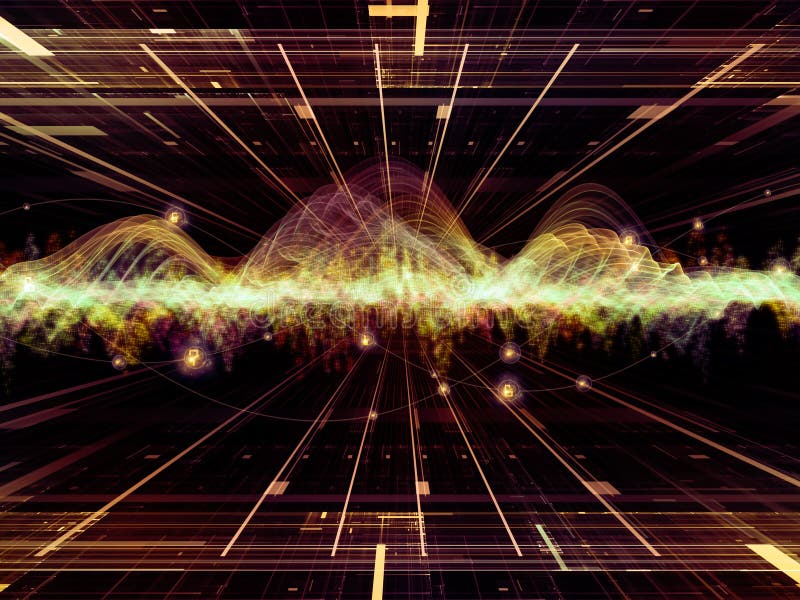 Speed of Oscillation stock illustration. Illustration of elegant ...