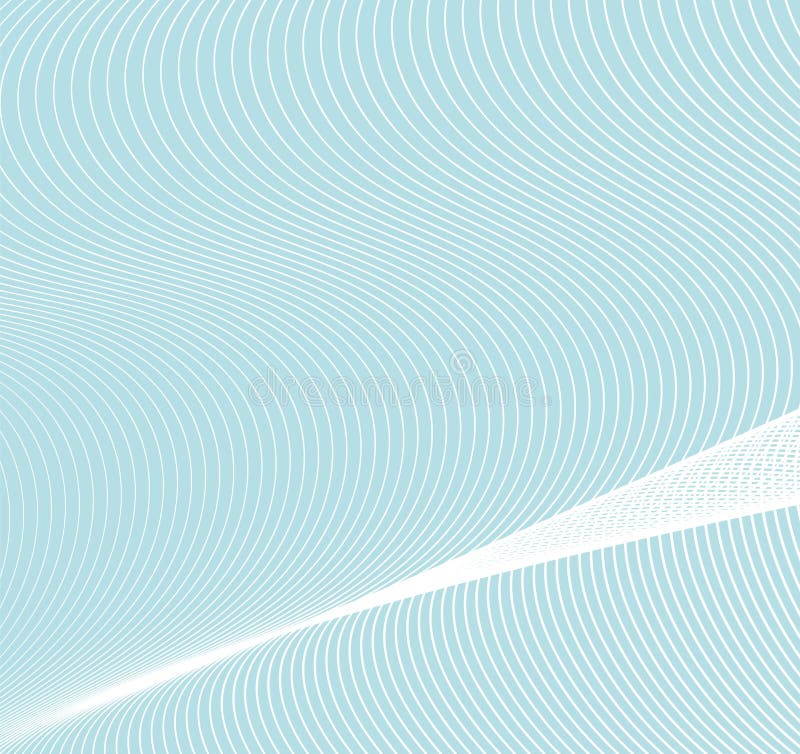 Wave Line Bitmap Graphic on Blue Backgorund Stock Illustration ...