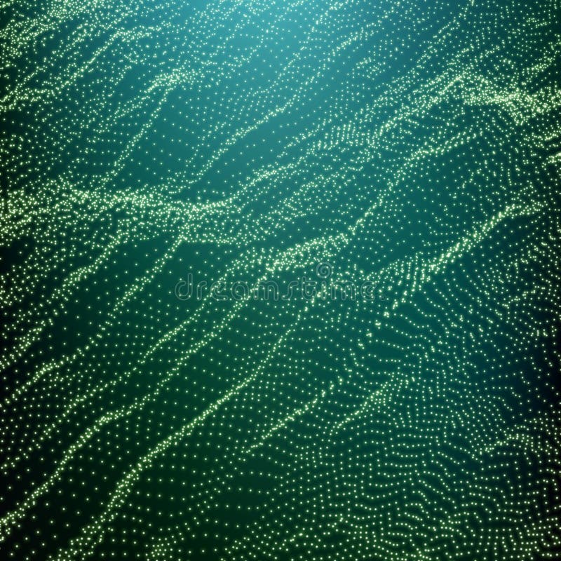 Wave Grid Background. Ripple Grid. Lattice Background. Glowing Grid ...