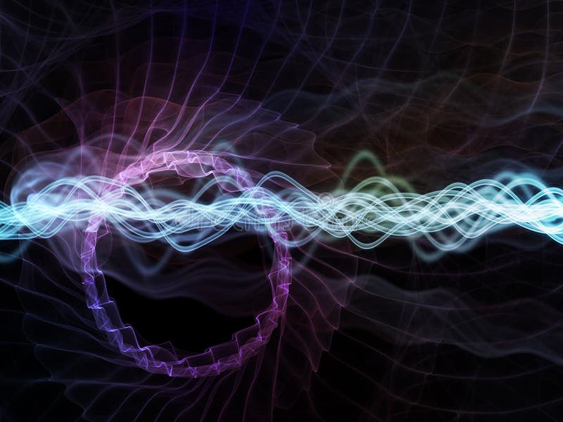 Wave Grid stock illustration. Illustration of abstract - 220034815