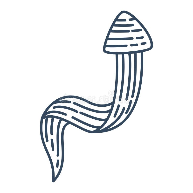 Wave Arrow Up Direction Vector Black Color Isolated Stock Vector ...