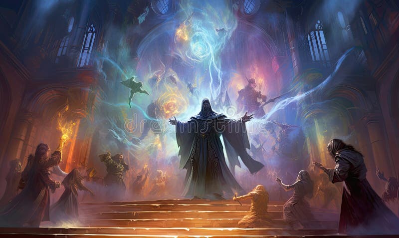 With a Wave of His Wand, the Wizard Conjures a Mesmerizing Display of ...