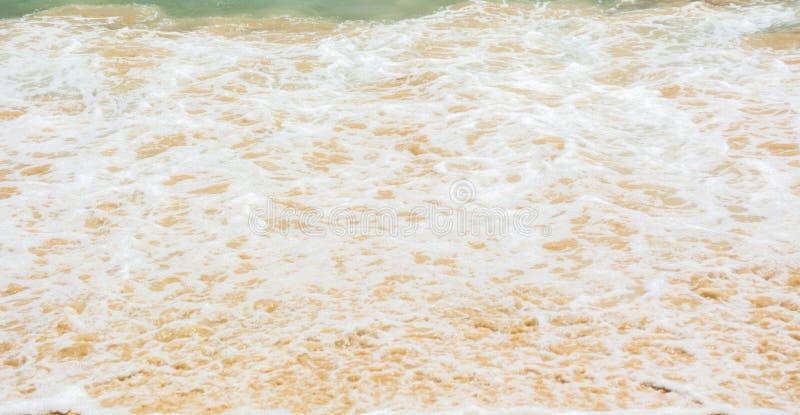 Wave hit the beach stock image. Image of golden, sunset - 71038695