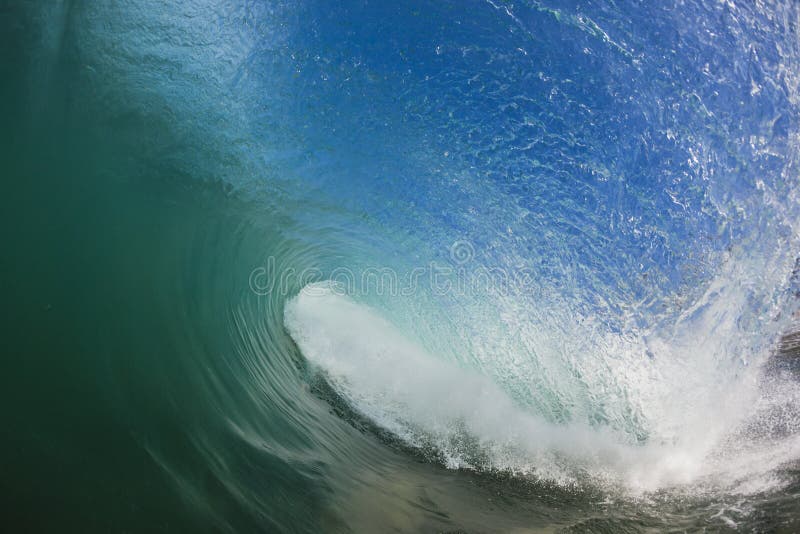 Wave Hollow Inside Water stock image. Image of wave, textures - 27705465
