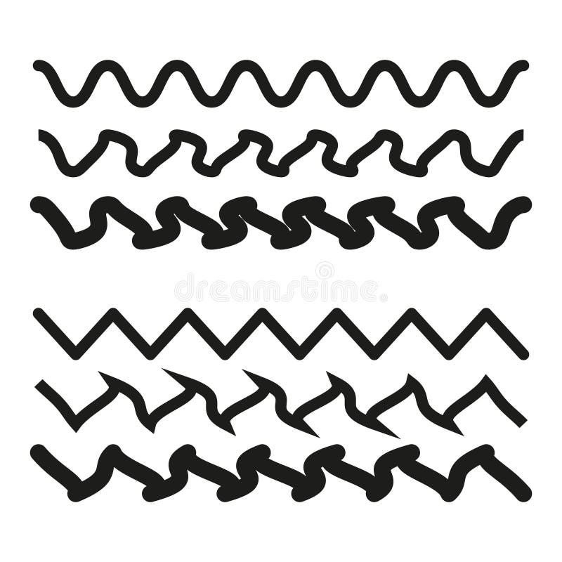 Wave Icon. Ripple Pattern Symbol. Fluid Motion Illustration. Vector ...
