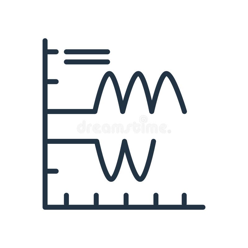 Wave Icon Vector Isolated on White Background, Wave Sign Stock Vector ...