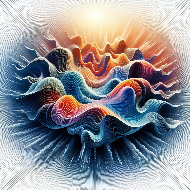 Wave Interference the Phenomenon of Two or More Waves Cobining Stock ...