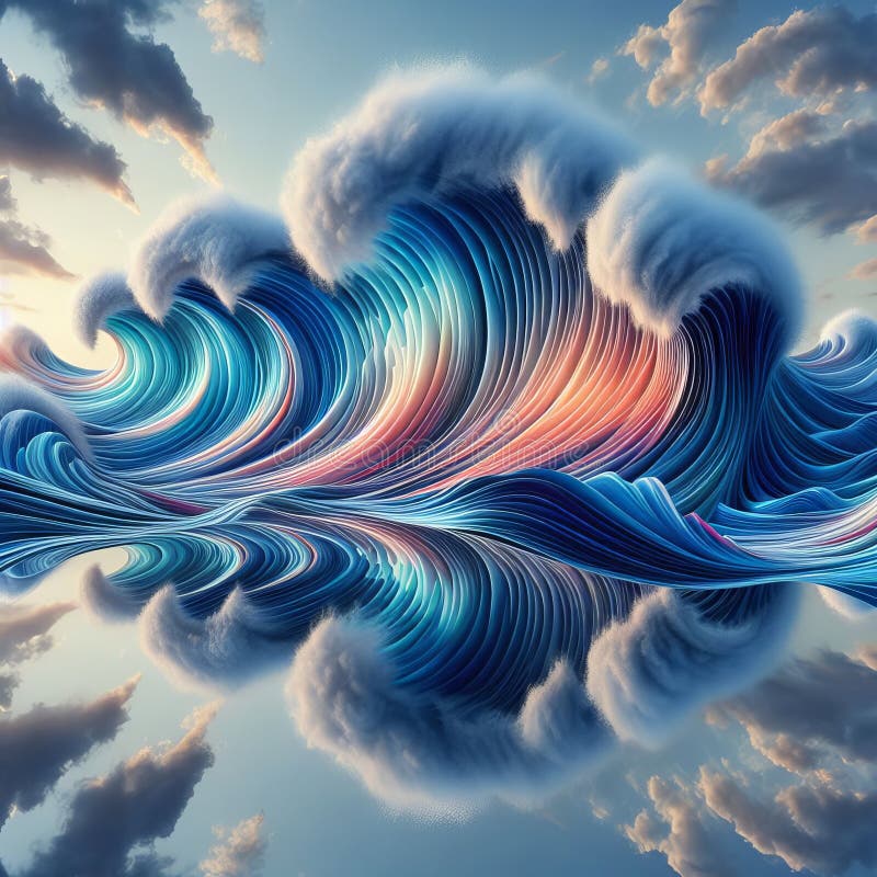 Wave Interference the Phenomenon of Two or More Waves Cobining Stock ...