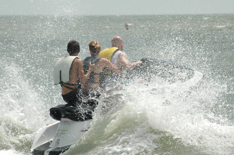 Wave Jumper stock image. Image of life, passengers, aware - 1567511