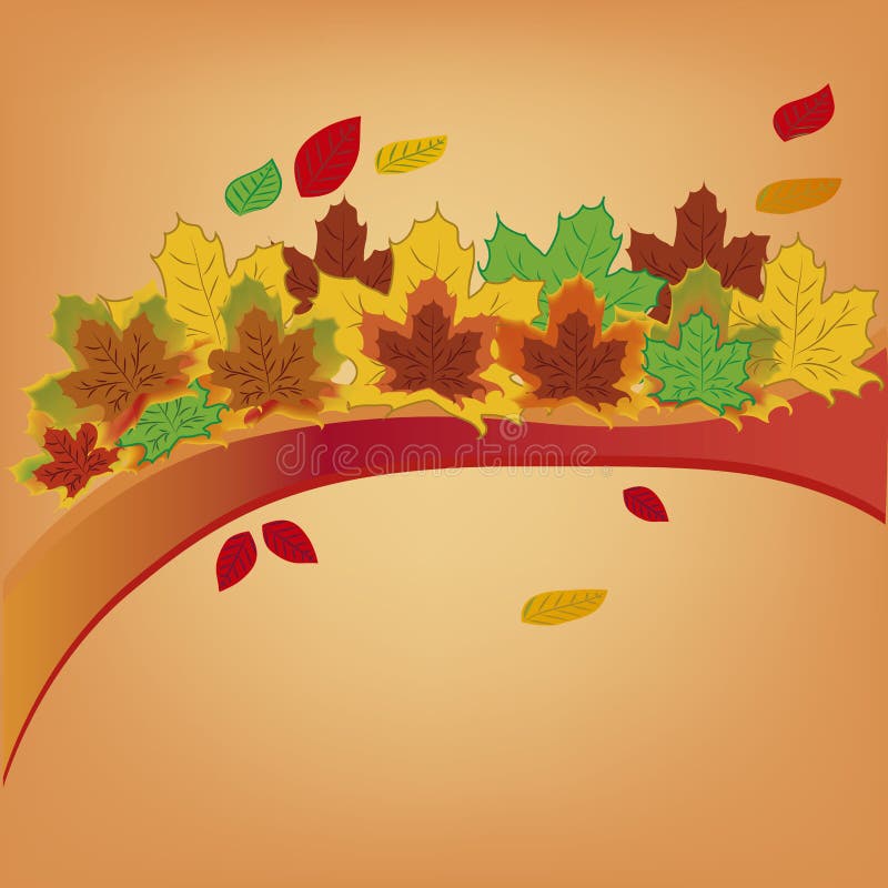 Wave with leafs stock vector. Illustration of healthy - 33800817