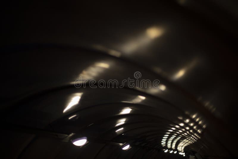 Wave of Light on Surface. Lights on Dome Stock Image - Image of vibrant ...