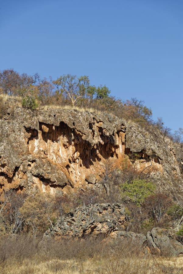 Wave Like Forms of Ancient Lava Flows Form an Impressive Rock Structure ...