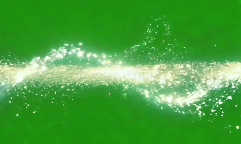 A Radiant Flash Racing Across the Screen with a Tail of Luminescence ...