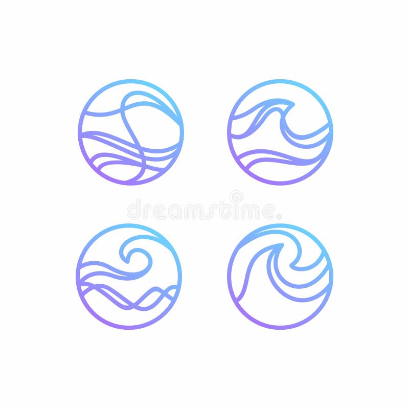 Tidal Wave Logo Stock Illustrations – 407 Tidal Wave Logo Stock ...