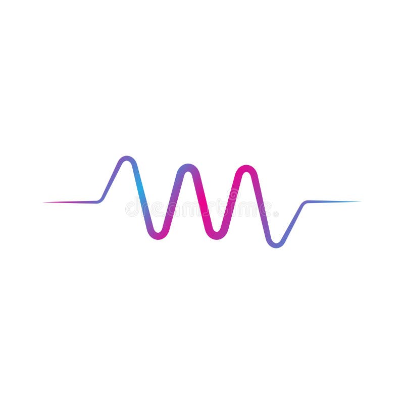 Wave Line Music, Audio Spectrum Stock Vector - Illustration of audio ...