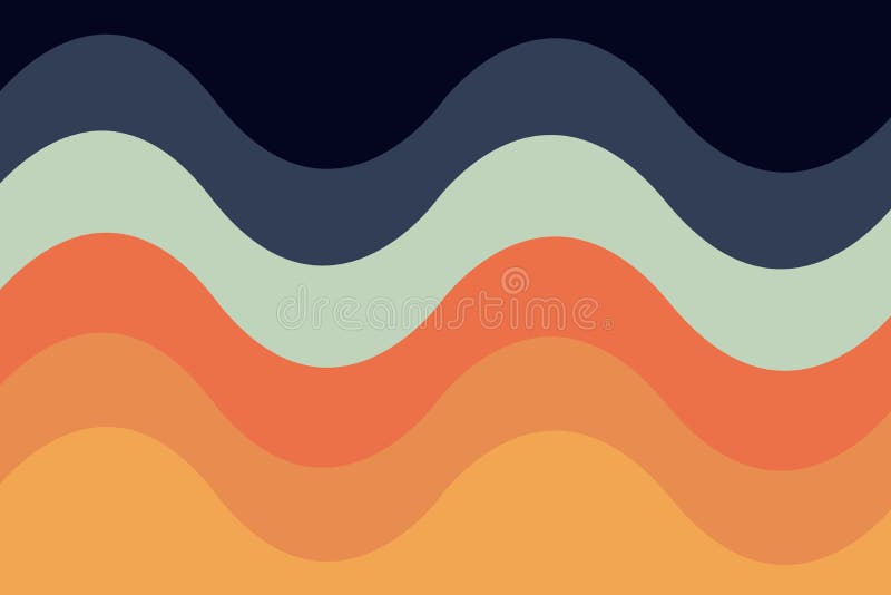 Wave Lines Geometric Pattern. Seamless Stroke Hand Drawn Stripe Texture ...
