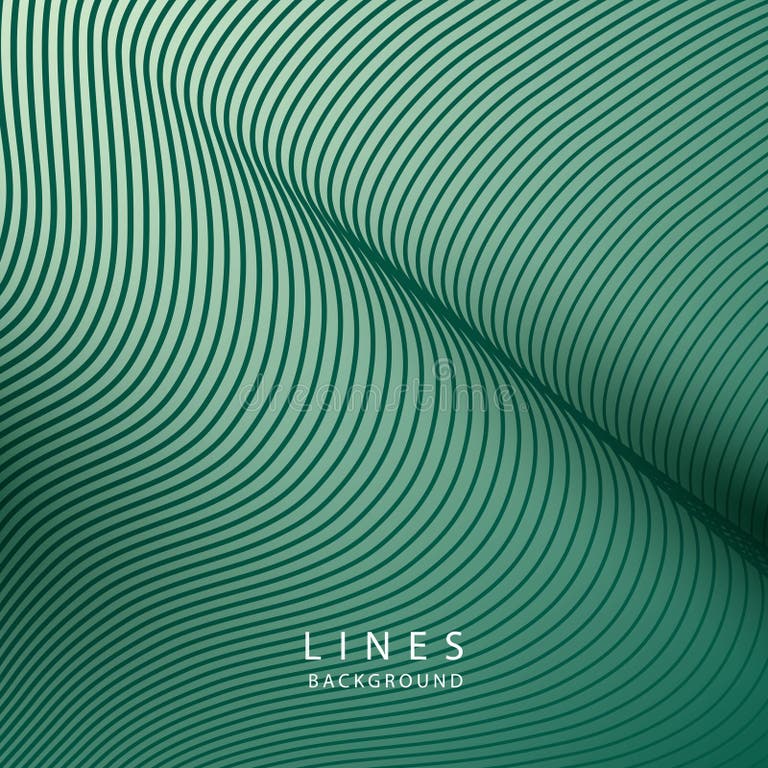 Wave Lines Pattern An Abstract Stripe Background Vector Stock Vector Illustration Of Blend