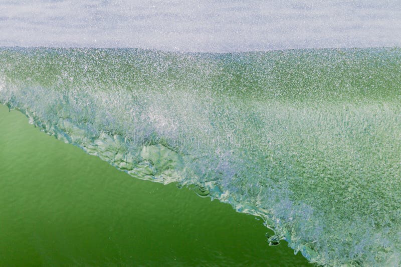 Wave Lip Detail Close stock image. Image of color, detail - 29381507