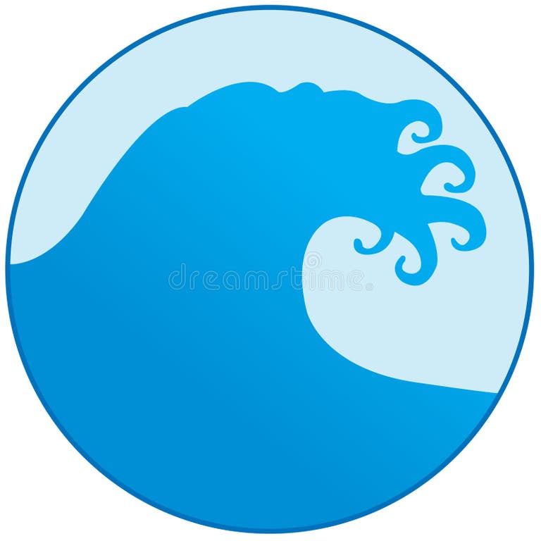 Crashing Ocean Wave Design Stock Illustrations – 6,214 Crashing Ocean ...