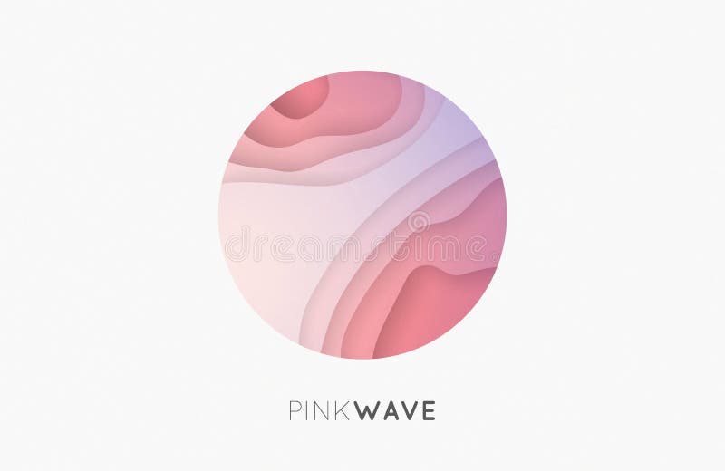 Icon Pink Share Cartoon Style. 3d Rendering, Interface Ui Ux Element ...