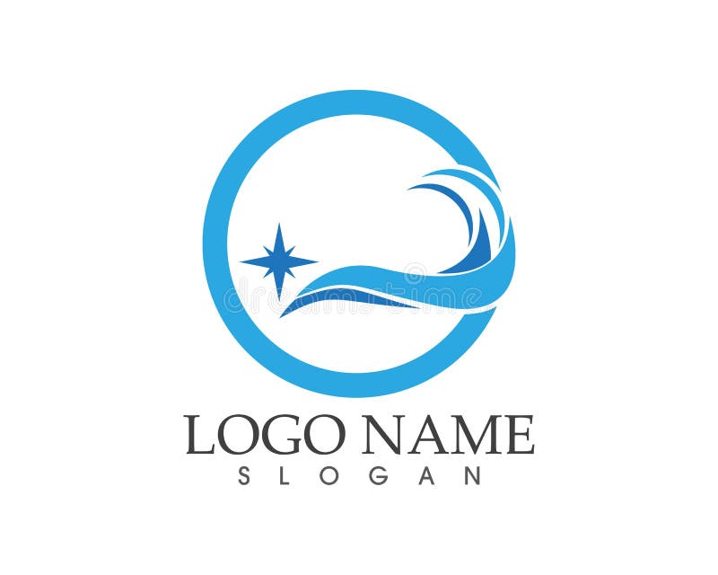 Wave logo vector stock vector. Illustration of modern - 127435452