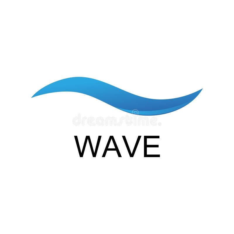 Wave Logo Vector Element Symbol Design Stock Illustration ...