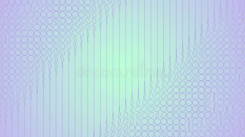 Wave Loop Animated Pattern of Simple Geometric Objects. 3d Rendering 4K Stock Video - Video of ...