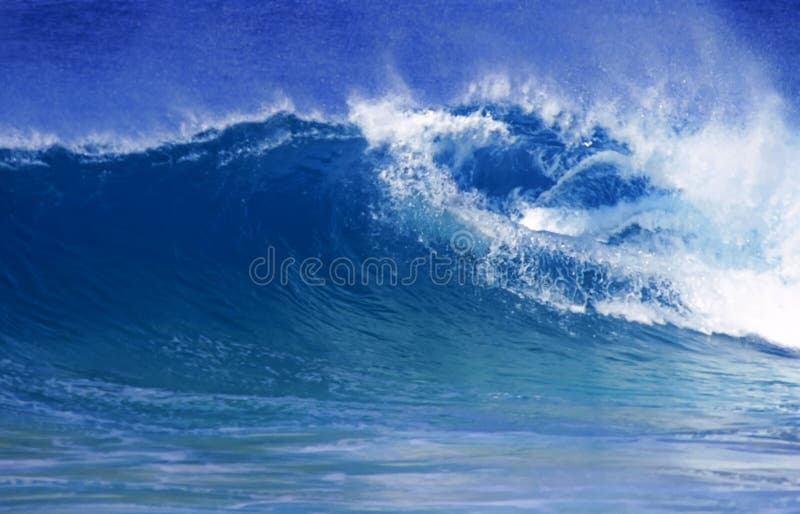 Woman Walking through Parted Sea. Stock Image - Image of tsunami, land ...