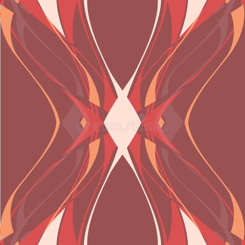 Wave Ornate Background Abstract Background Wave Stock Illustration ...