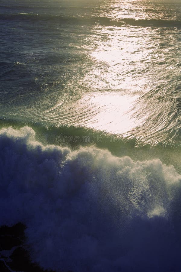 Wave at pacific beach stock image. Image of swell, power - 65090981