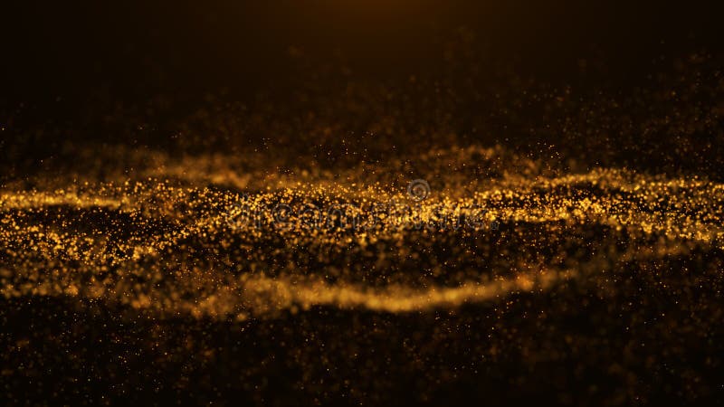 Wave of Particles. Abstract Particle. Data Visualization. Abstract ...