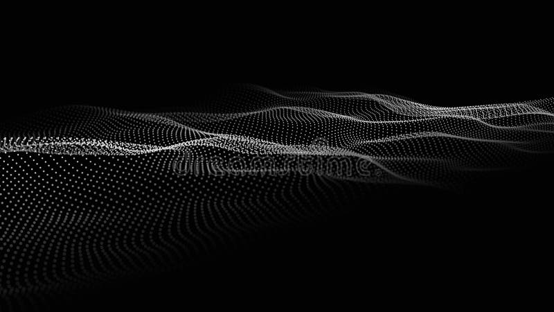 Wave of Particles. Futuristic Point Wave. Vector Illustration. Abstract ... Wave of Particles. Futuristic Point Wave. Vector Illustration. Abstract ...