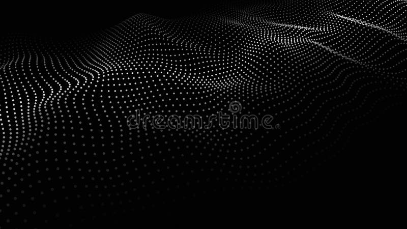 Wave of Particles. Futuristic Point Wave. Vector Illustration. Abstract ... Wave of Particles. Futuristic Point Wave. Vector Illustration. Abstract ...