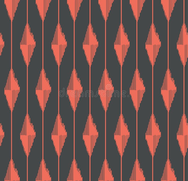 Japanese Orange Diamond Seamless Pattern Stock Vector - Illustration of ...