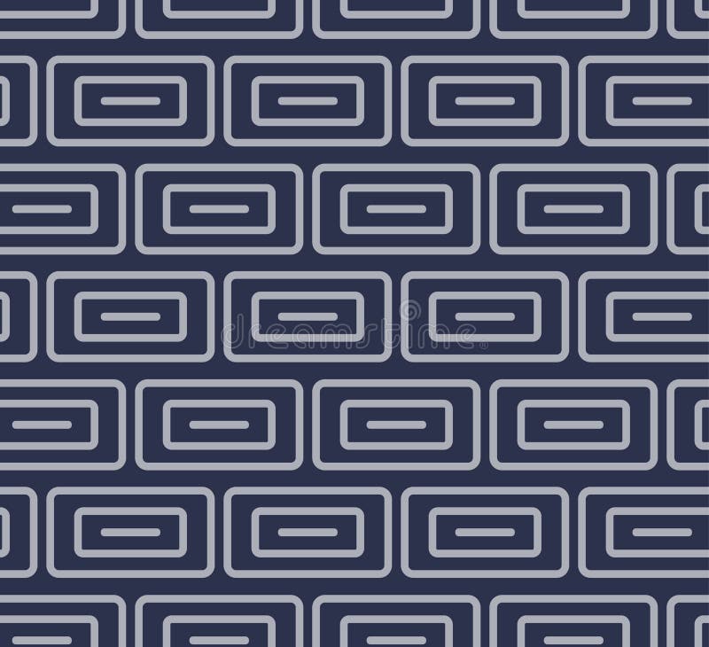 Japanese Abstract Rectangle Seamless Pattern Stock Vector ...