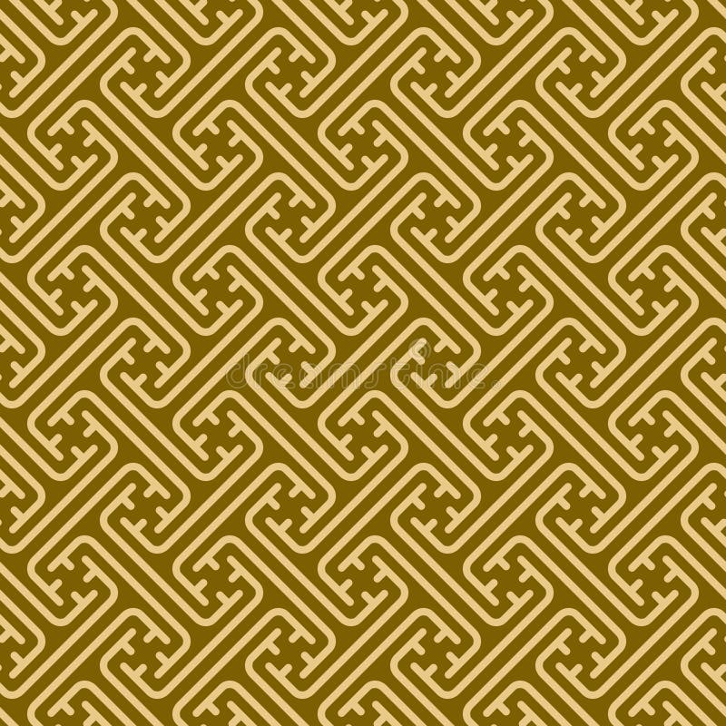 Japanese Lattice Fence Pattern Stock Vector - Illustration of japan ...