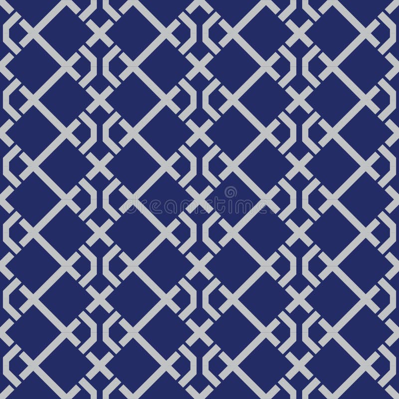 Japanese Weaving Square Seamless Pattern Stock Vector - Illustration of ...