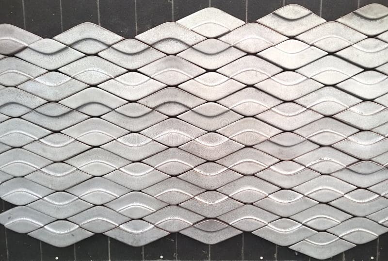 Wave pattern brick wall stock photo. Image of background - 67727918