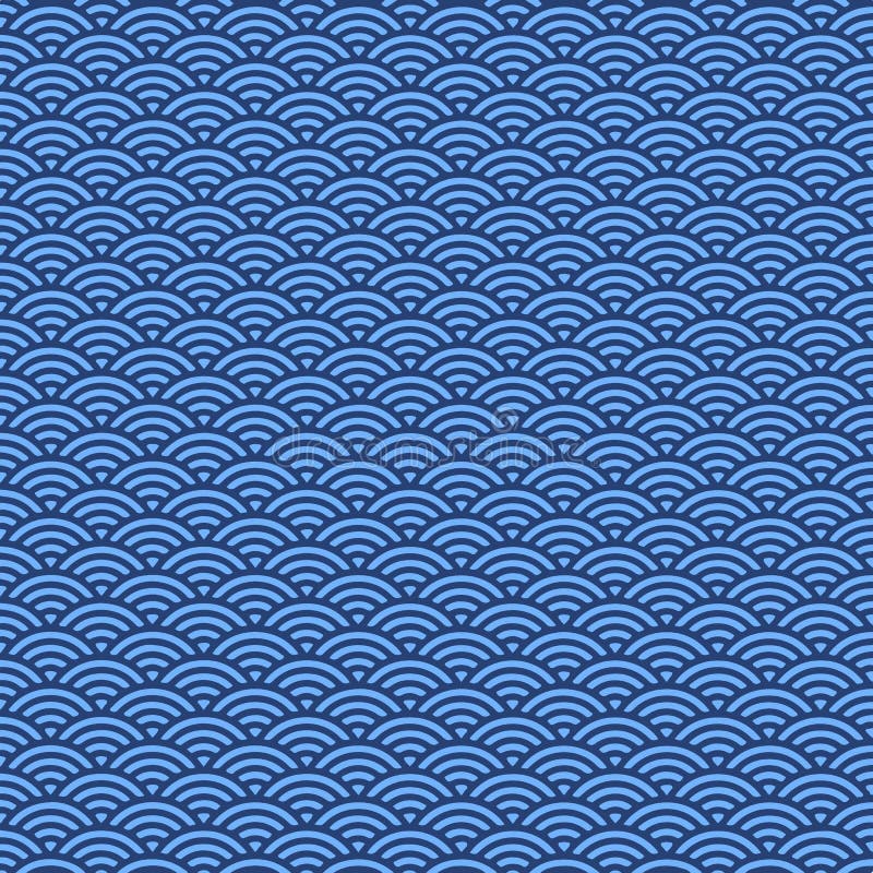 Wave Pattern of Origami, Japanese Paper Stock Vector - Illustration of ...