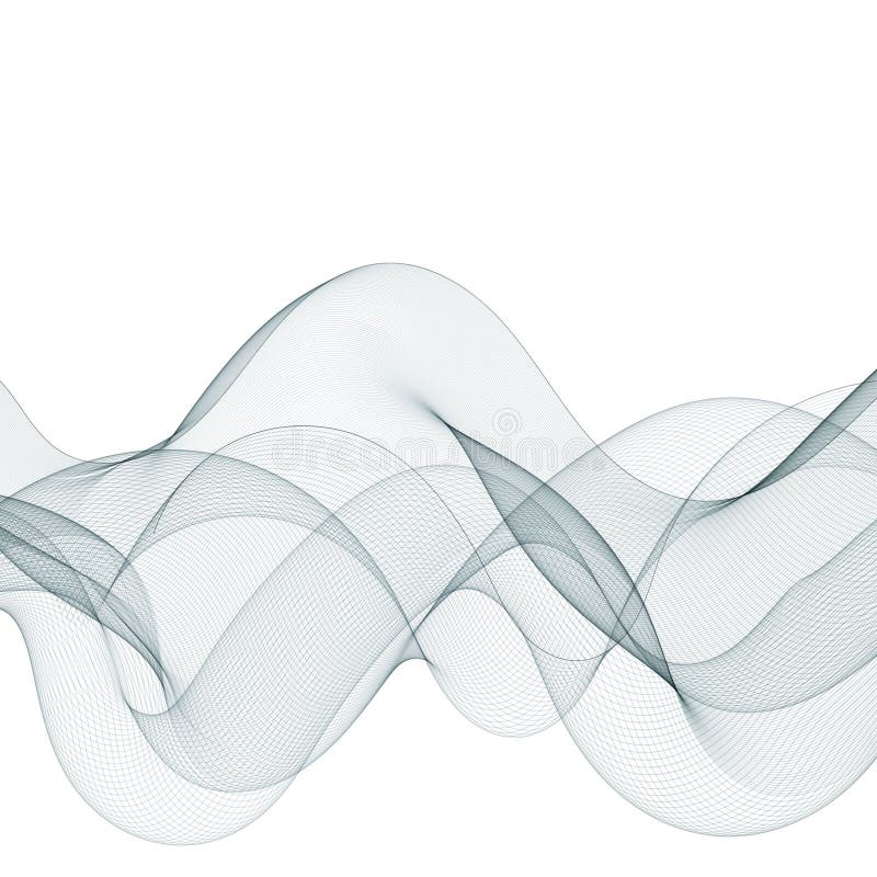 Wave Pattern. Presentation Template. Blue Wave. Eps 10 Stock ...