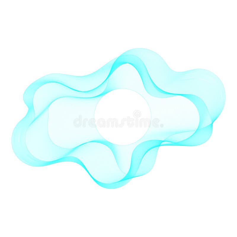 Wave Pattern. Presentation Template. Blue Wave. Eps 10 Stock ...