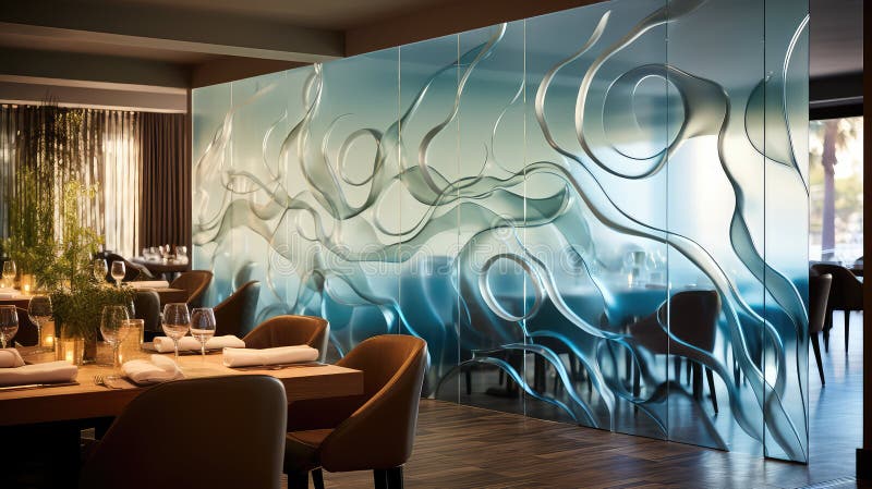 Patterned Glass Surface Seamless Texture Stock Illustration ...