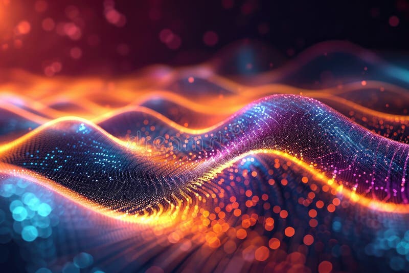 Wave Patterns of Quantum Physics in a Scientific Conundrum Stock ...