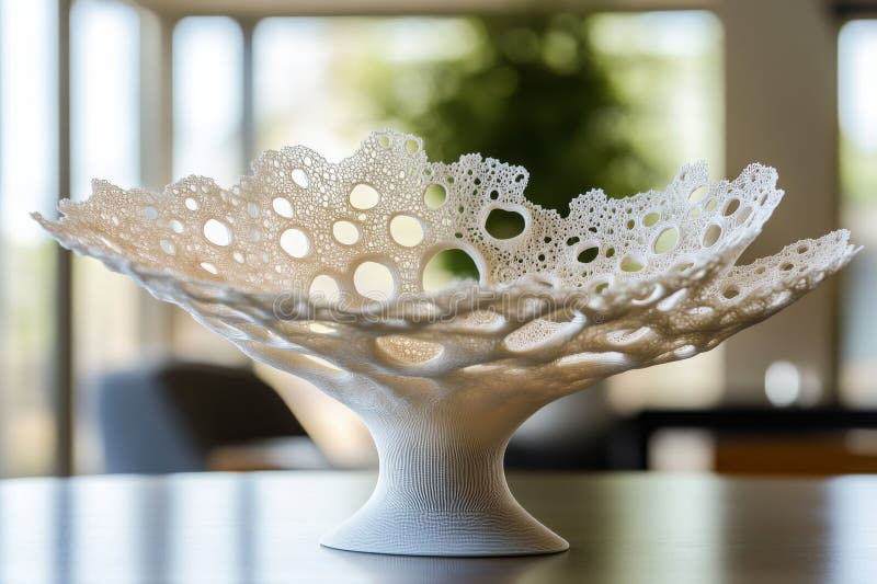 Wave Patterns are Recreated in a Modern Art Installation Situated ...