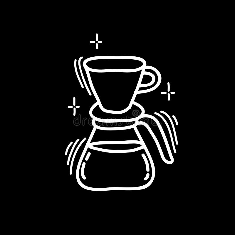 Pour Over Coffee Stock Illustrations – 1,976 Pour Over Coffee Stock ...
