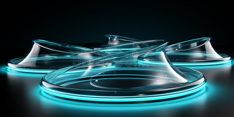 Wave Radial Lines Abstract Design for Technological Background Stock ...