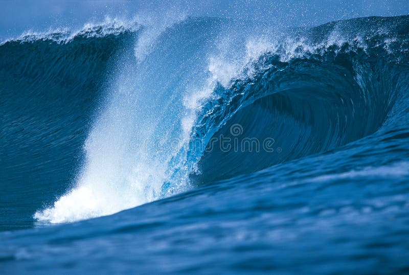 Tahiti Wave stock image. Image of storm, strength, large - 6285011